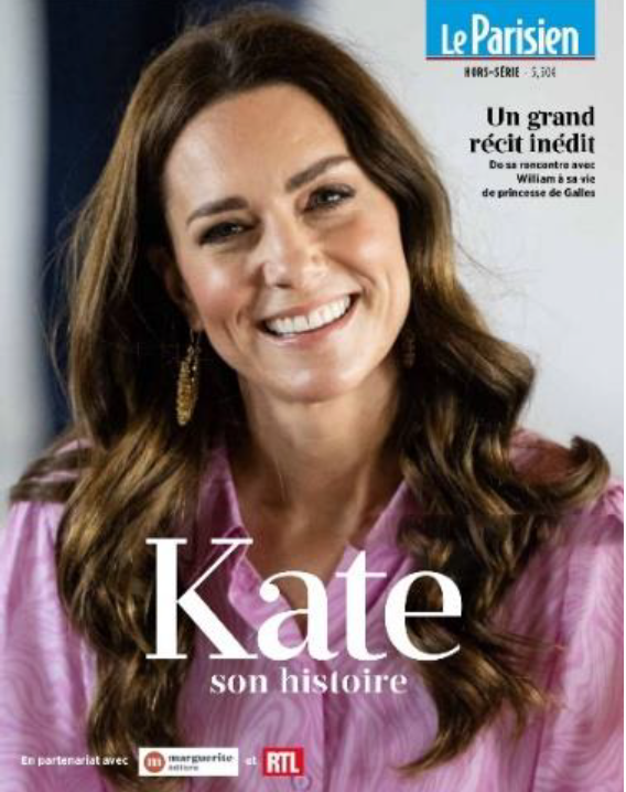 Le Parisien écrit l'histoire de la princesse Kate | unionpresse.fr